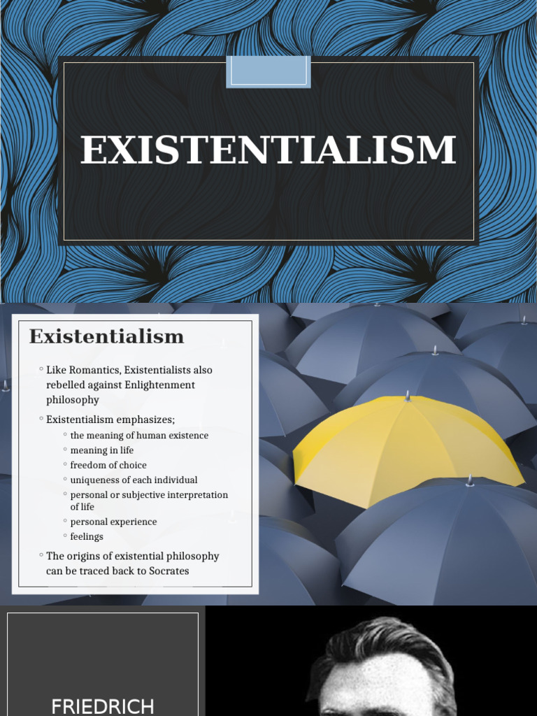 Lecture 9 -Existentialism | PDF