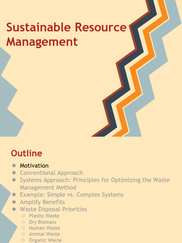 8 Resources - SustainableResourceManagement | PDF | Life Cycle ...