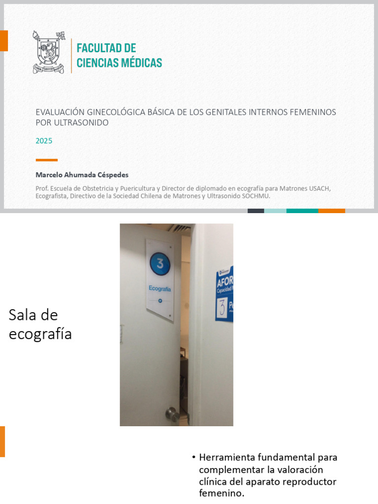 5. Evaluación Ecográfica de los Genitales Internos | PDF | Ovario | Ultrasonido médico