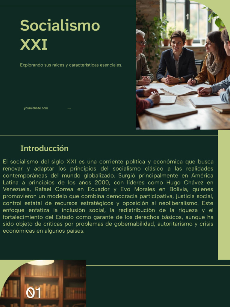 Socialismo XXI | PDF | Socialismo | Ideologías