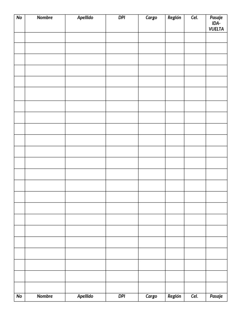 Formato de Pasaje | PDF