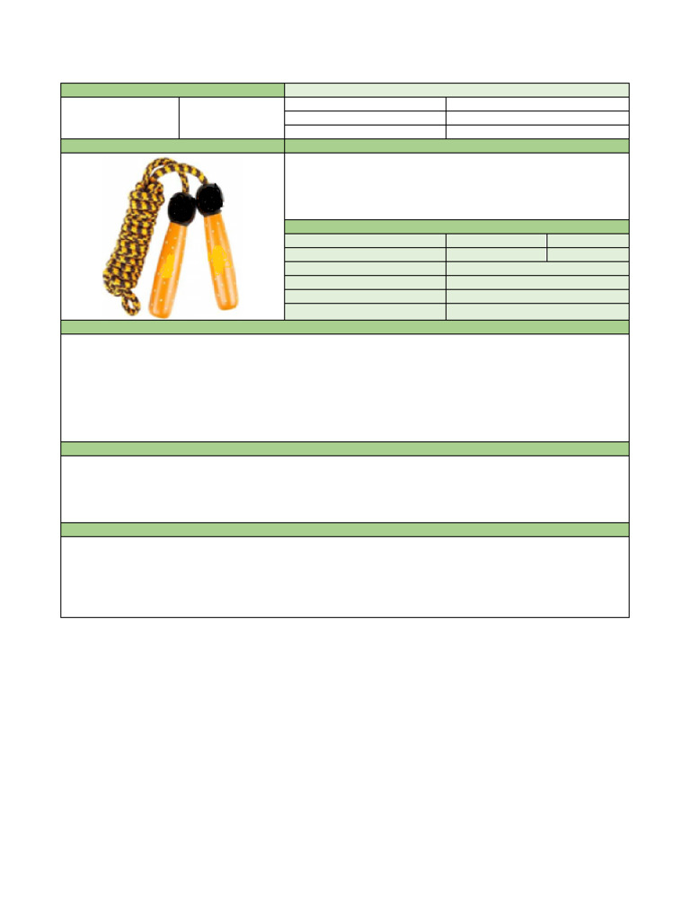 N° 96 Cuerda para Salto | PDF | Cuerda