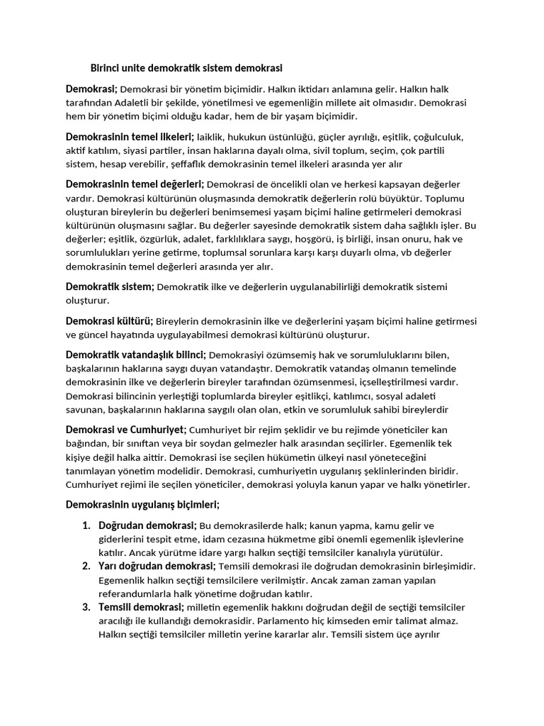 Demokrasi Notla | PDF