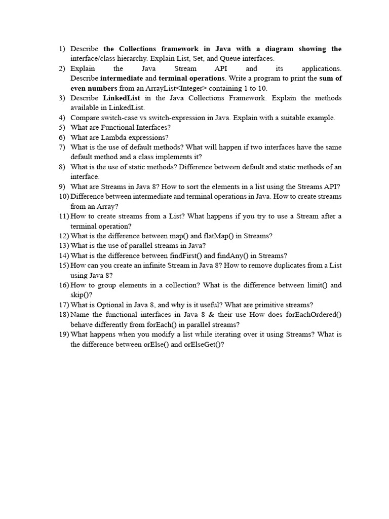 Unit 3 and Unit 4 Questions | PDF