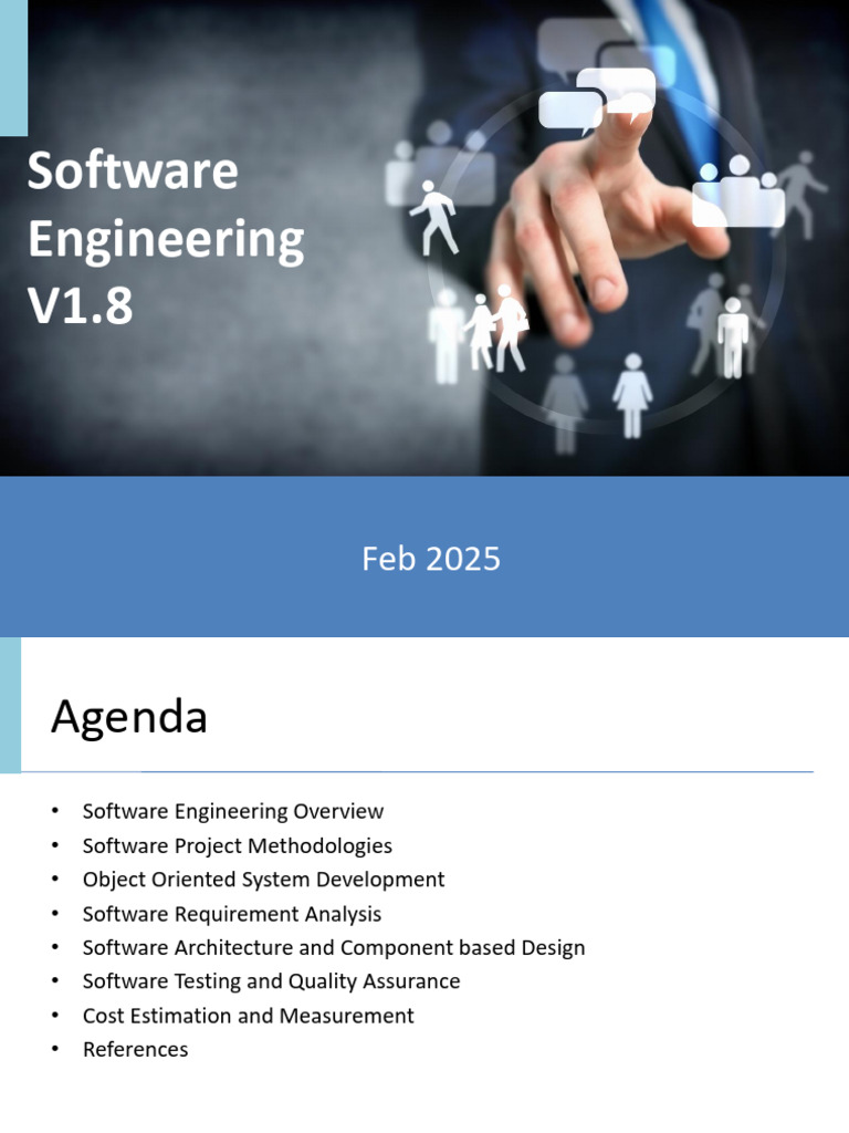 Software Engineering v1.8 | PDF | Scrum (Software Development) | Software Development Process