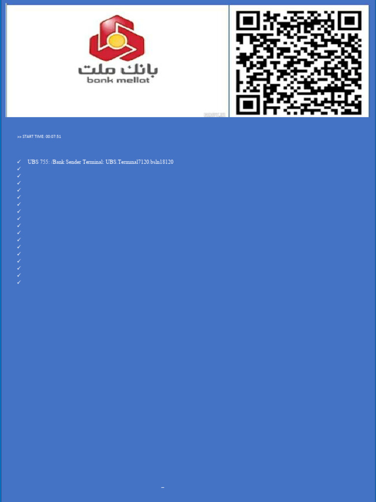 UBS Transfer to Mellat Bank Iran | PDF | Network Architecture ...