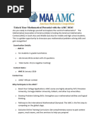 AMC Flyer 2025-2026 | PDF