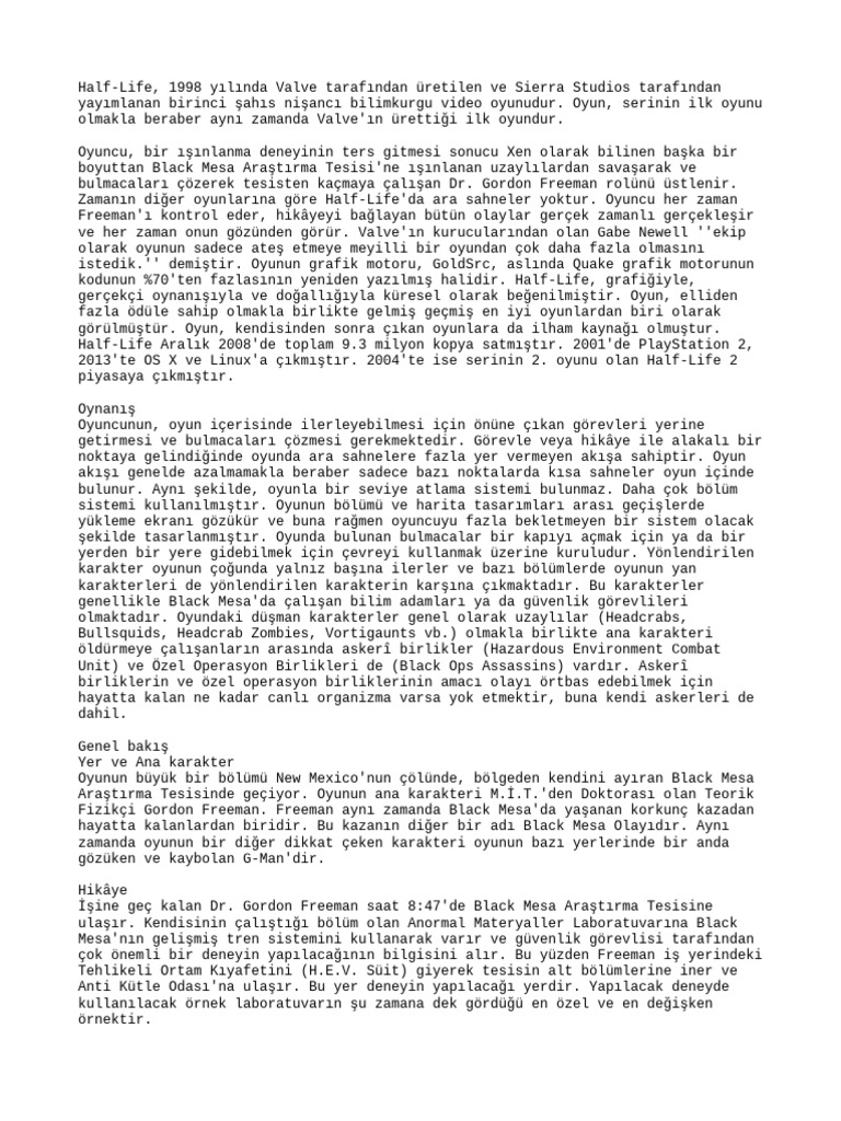 Half Life | PDF