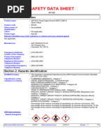 Q20 SDS | PDF | Dangerous Goods | Occupational Safety And Health
