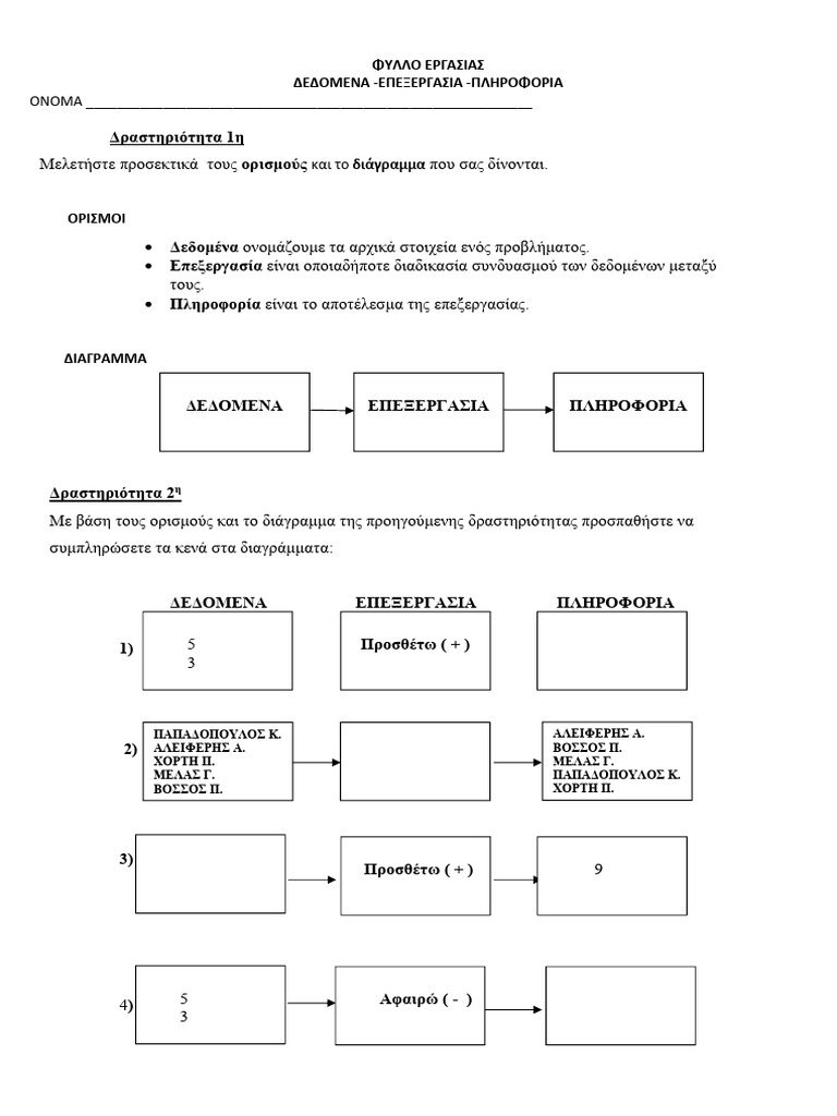 ΒΑΣΙΚΕΣ ΕΝΝΟΙΕΣ | PDF