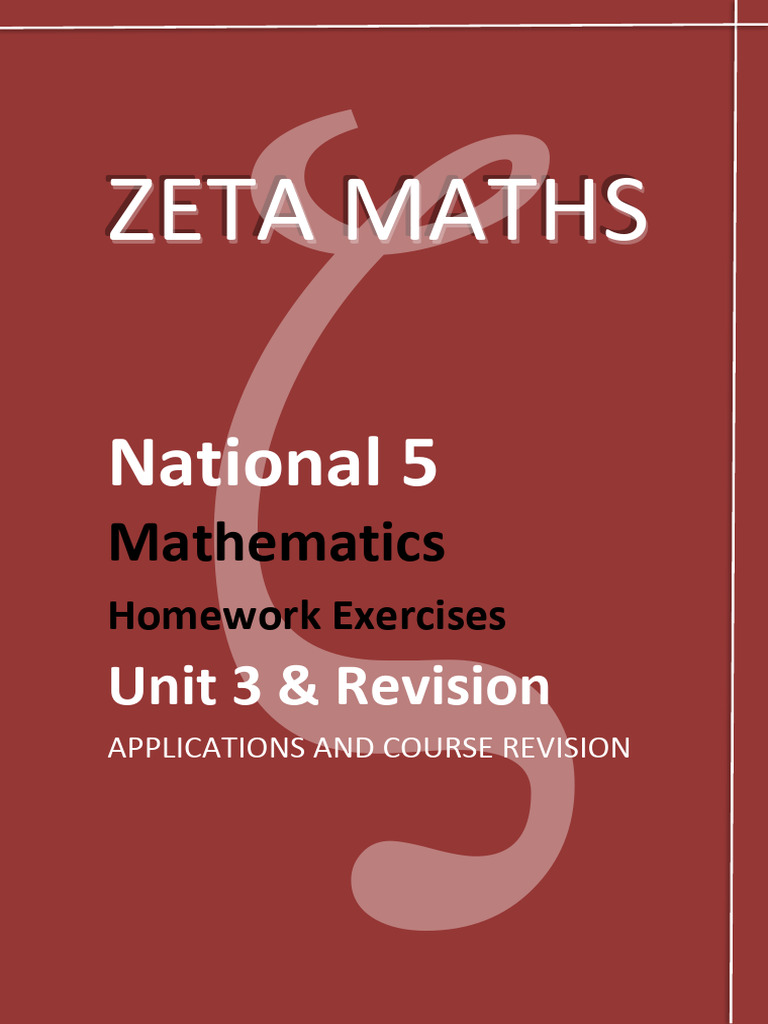 Nat 5 BK 2 Zeta Maths | PDF | Triangle Geometry | Euclidean Geometry