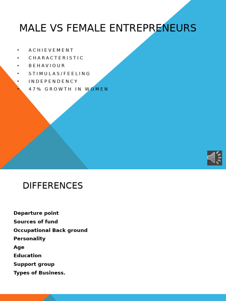 6 Male Vs Female | PDF
