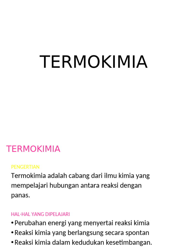 9.TERMOKIMIA | PDF