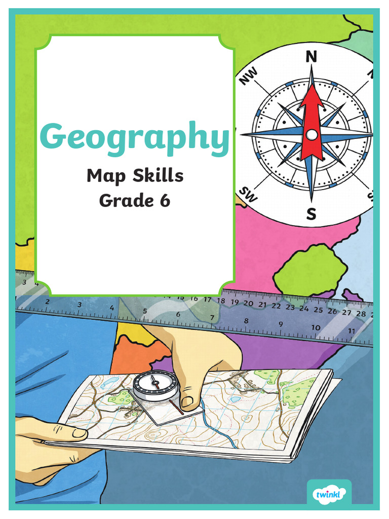 Map Skills Grade 6 Workbook | PDF | Longitude | Latitude