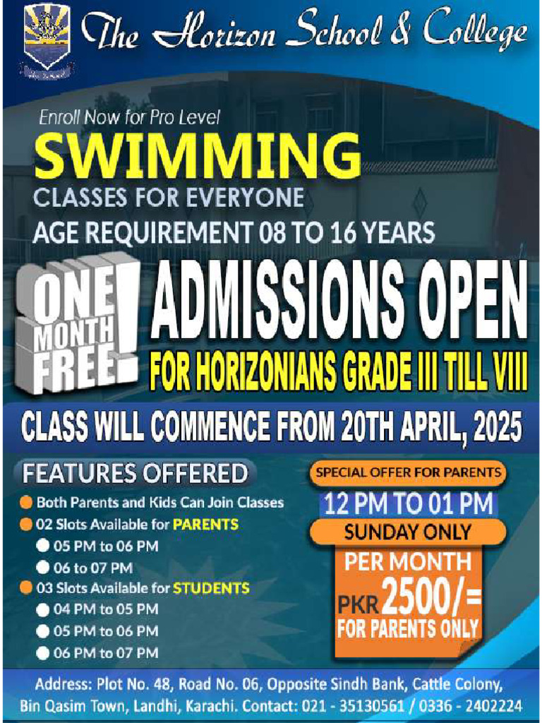 Swimming Pool Adv | PDF