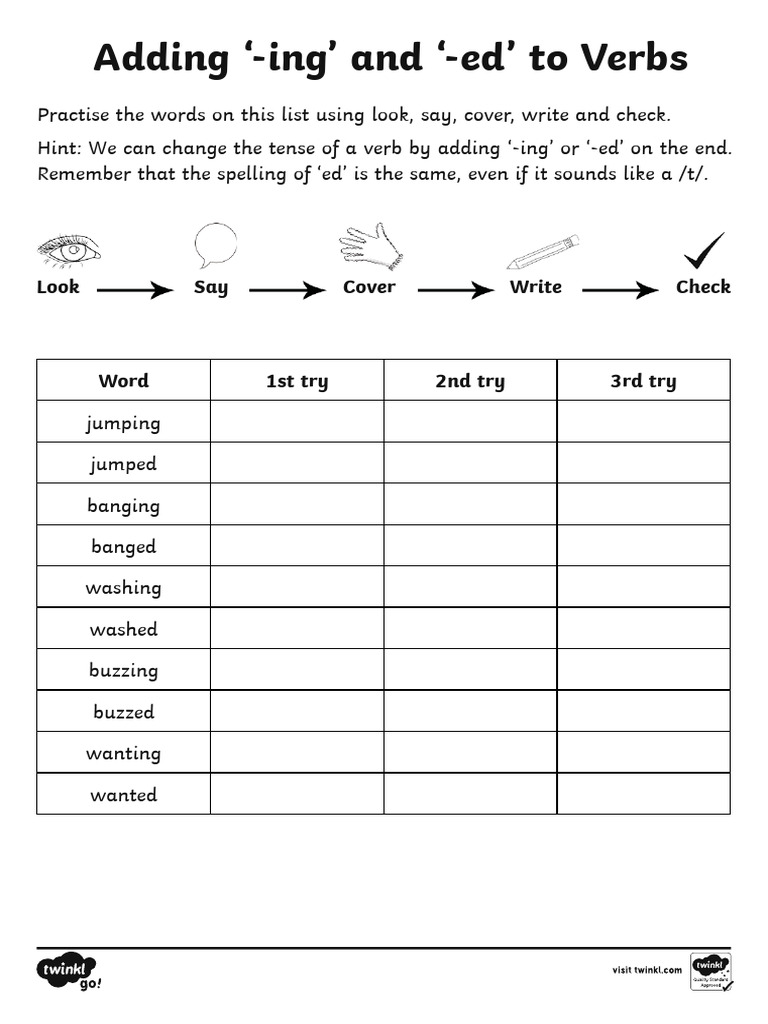 Inflected Endings | PDF