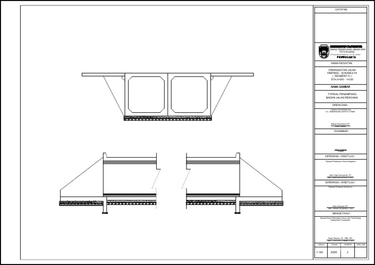 BOX CULVERT SUKAMULYA-Model | PDF
