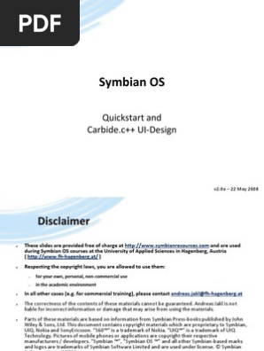 Symbian Trademark