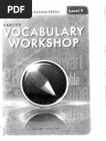 Vocabulary Workshop Level B Teacher Edition | PDF