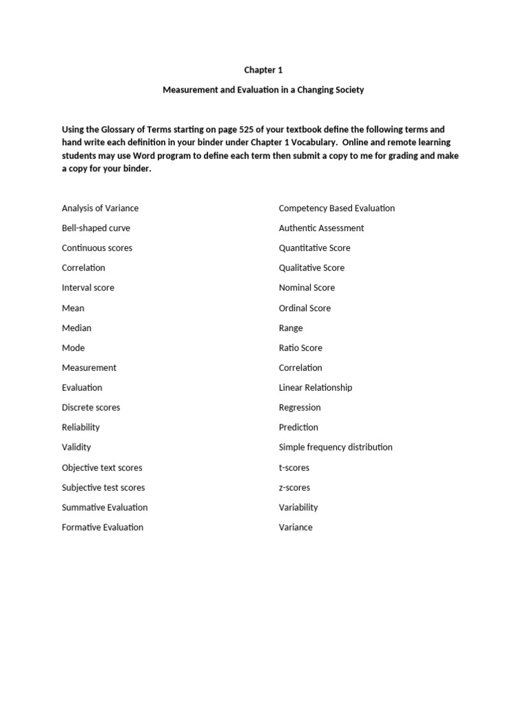 2021 Fall Moodle Vocabulary List | PDF