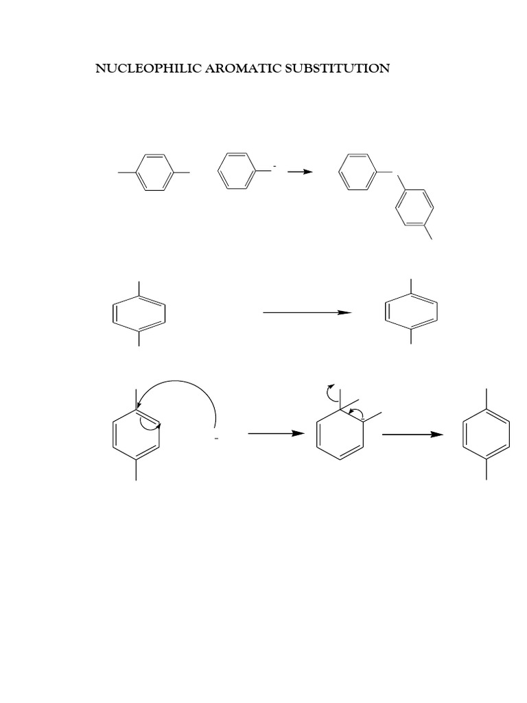 Nucleophilic Aromatic Substitution Explained | PDF | Amine | Chlorine