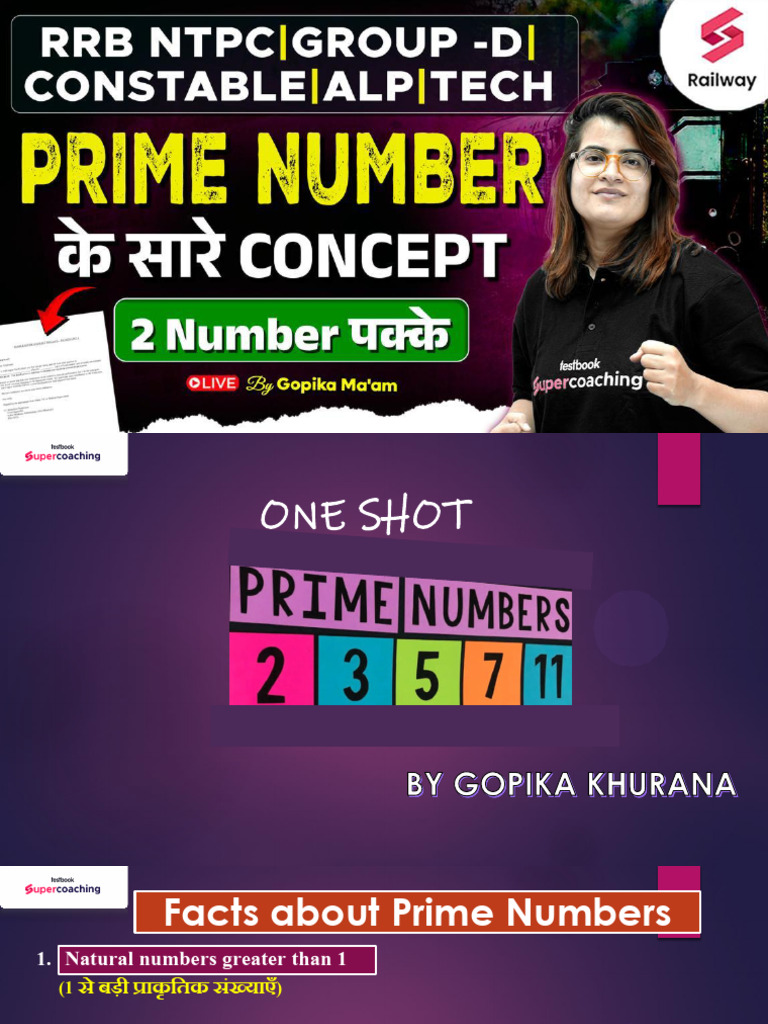 PRIME NUMBERS 9 Mar | PDF