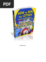 Lotto Winning Secrets | PDF | Lottery | Odds