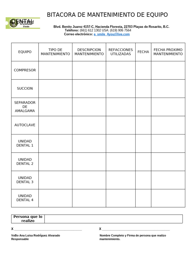 Mantenimiento de Equipo2 | PDF