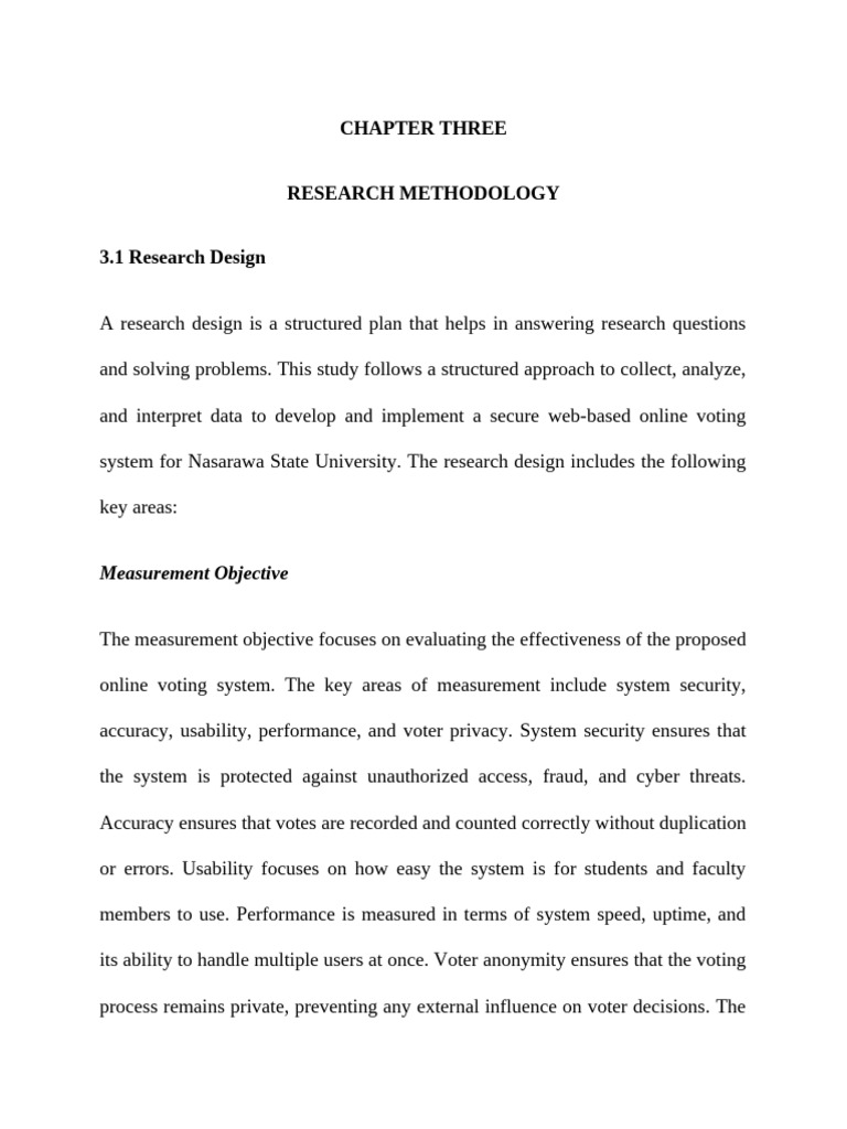 Chapter 2, Research Methodology | PDF | Software Development Process ...
