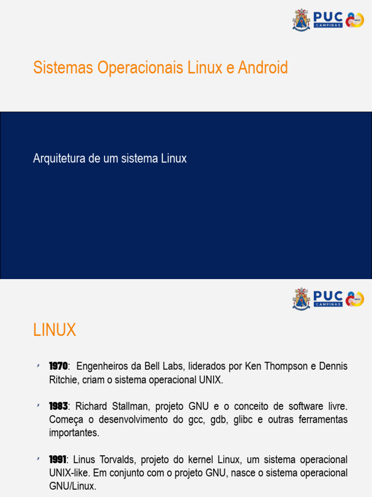 Arquitetura Linux | PDF | Linux | Gnu