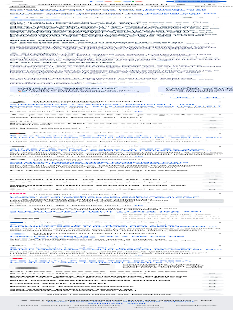 Policial Civil Do Eatado Do Rio de Janeiro Pode Ser Mei TB - Pesquisa ...