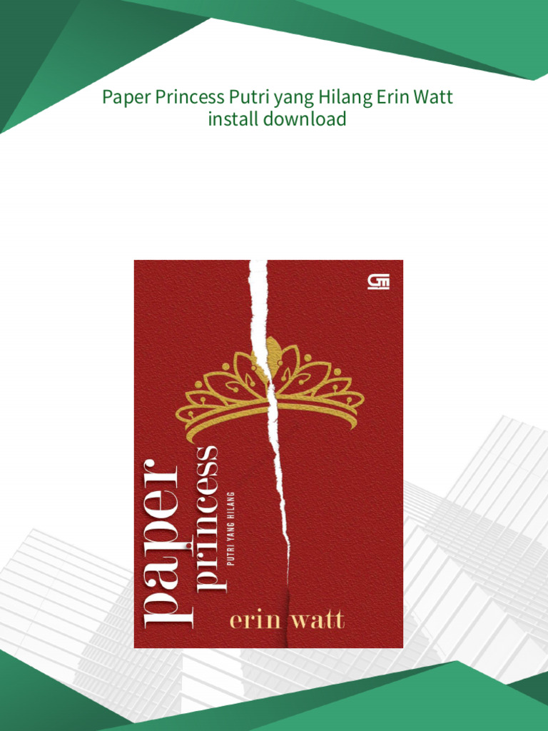 Paper Princess Putri Yang Hilang Erin Watt Download | PDF | Book Of ...