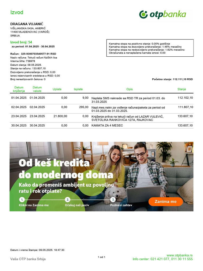 Izvod Broj: 54 | PDF