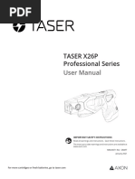 TASER 7 and TASER 7 CQ User Manual | PDF | Taser | Rechargeable Battery
