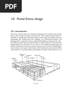 Portal Frame Design and Load Calculations | PDF | Civil Engineering ...