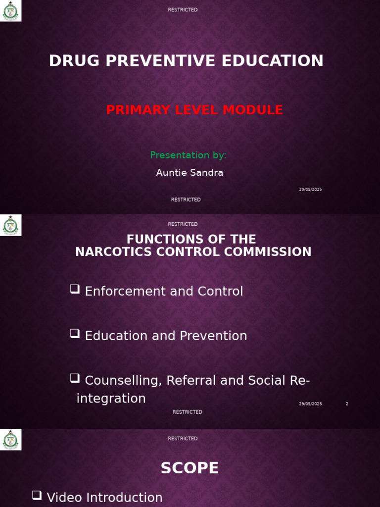 Primary Level Module | PDF | Substance Abuse | Drugs