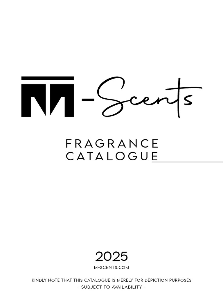 M-Scents Catalogue 2025 | PDF | Perfume | Berry