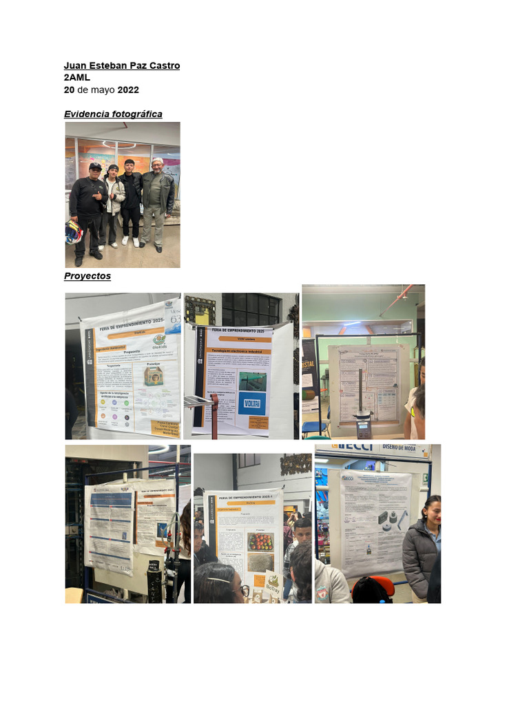 2025-1Evidencias-PA-2AML Juan Esteban Paz Castro | PDF