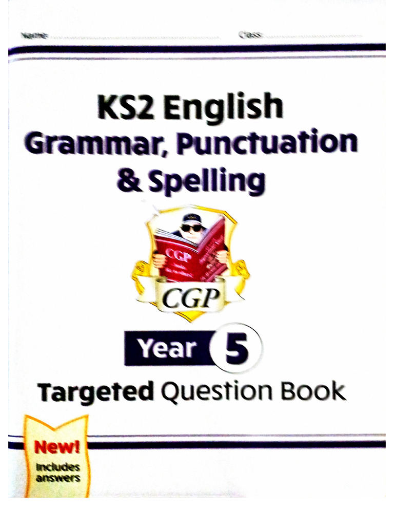 KS2 ENGLISH GRAMMAR Year5 | PDF | Image Scanner | Computer Data
