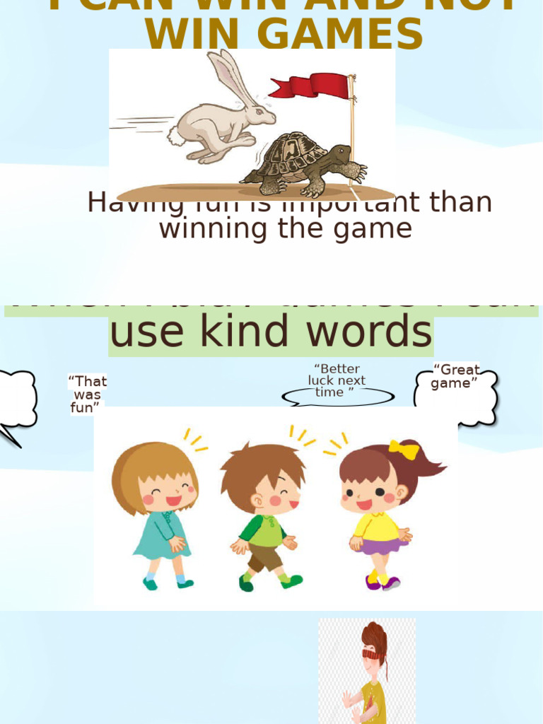 Win or Lose Social Story | PDF