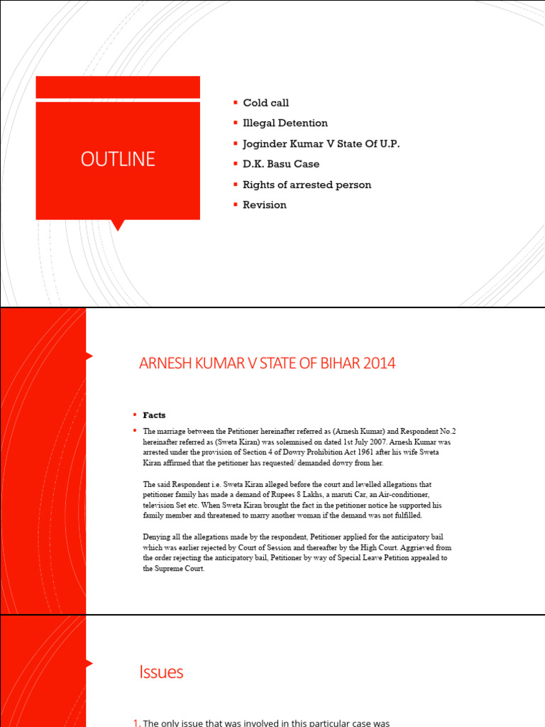 Arrest, Rights of Arrested Person | PDF | Arrest | Arrest Warrant