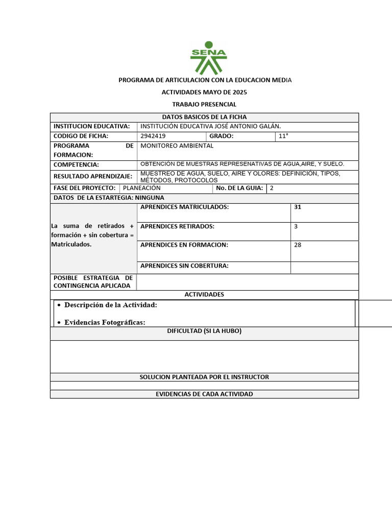 Ficha 11 | PDF | Entorno natural | Gestión de residuos