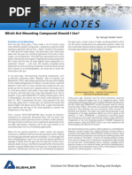 Hot Mounting Resins for Specimen Prep | PDF | Scanning Electron ...