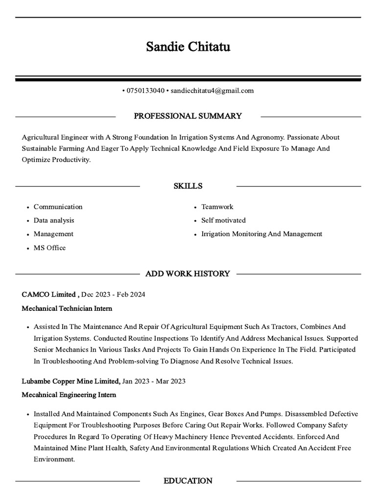 1747940946sandie Chitatu CV Macadamia Manager | PDF