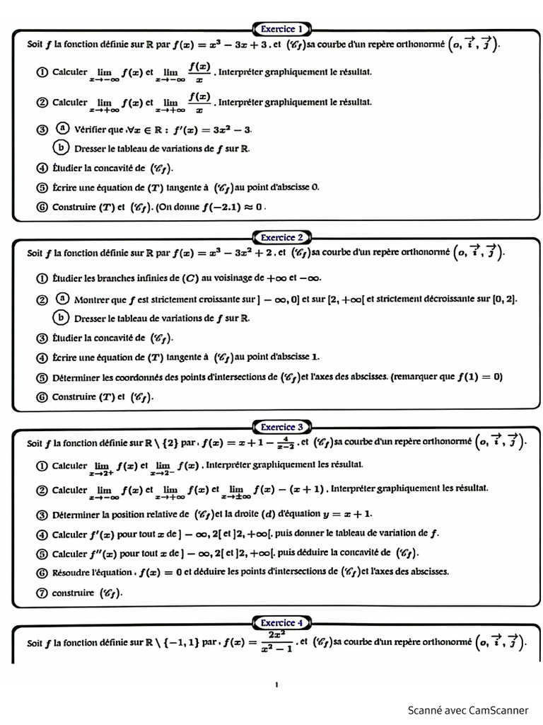 Serie Etude de FCT | PDF