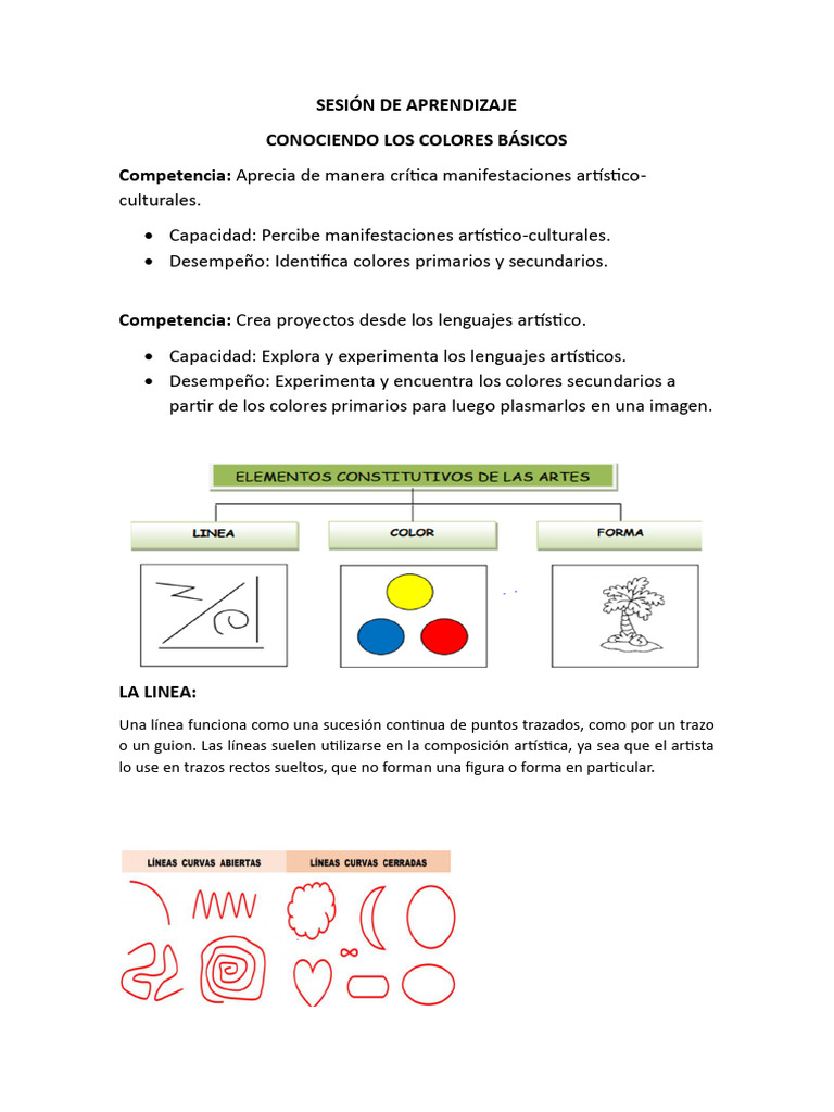 Colores Básicos: Primarios y Secundarios | PDF | Color | Matiz
