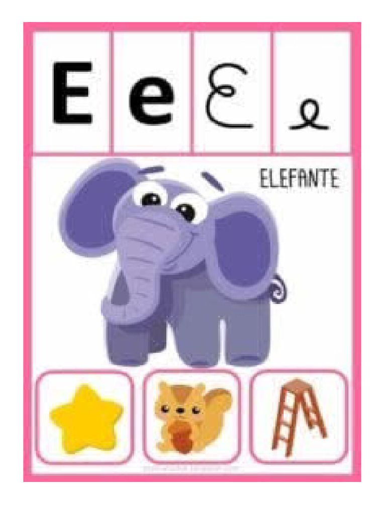 Letra E | PDF