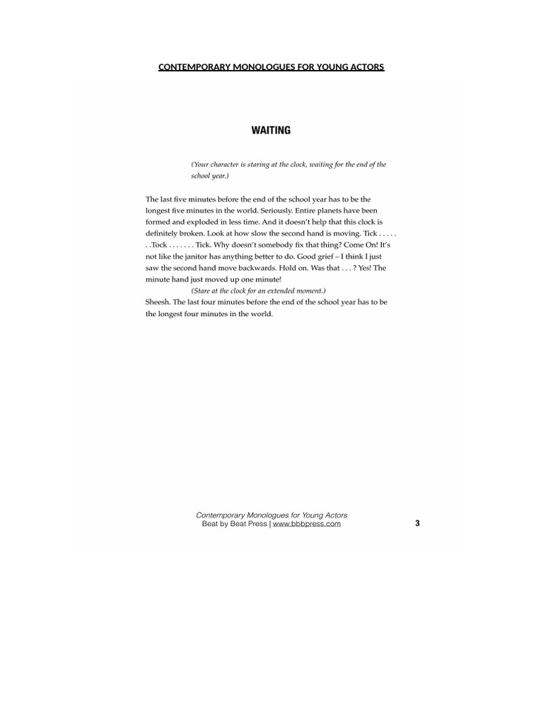 CONTEMPORARY_MONOLOGUES_FOR_YOUNG_ACTORS | PDF