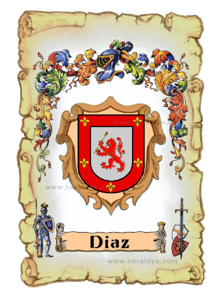 Heráldica Díaz | PDF | Heráldica
