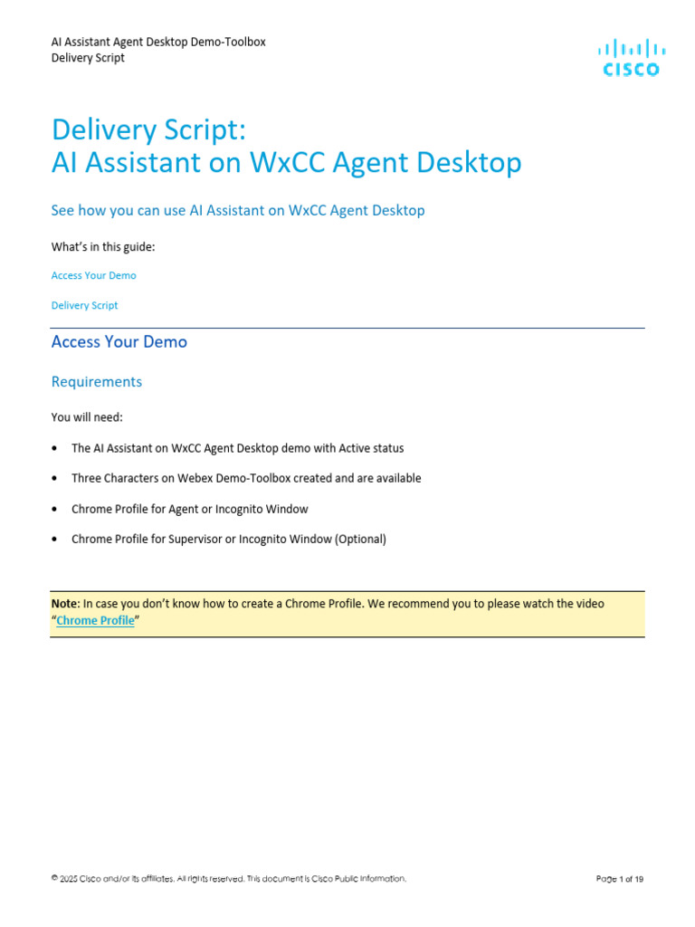 AI-Assistant-WxCC-v2 | PDF | Interactive Voice Response | Computing